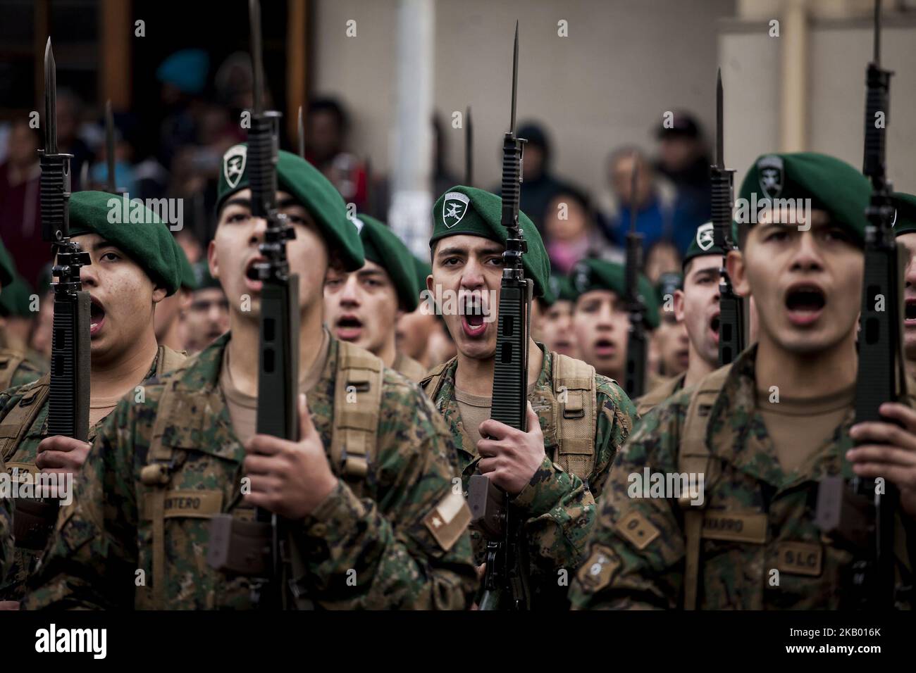 Marines de chile hi-res stock photography and images - Alamy