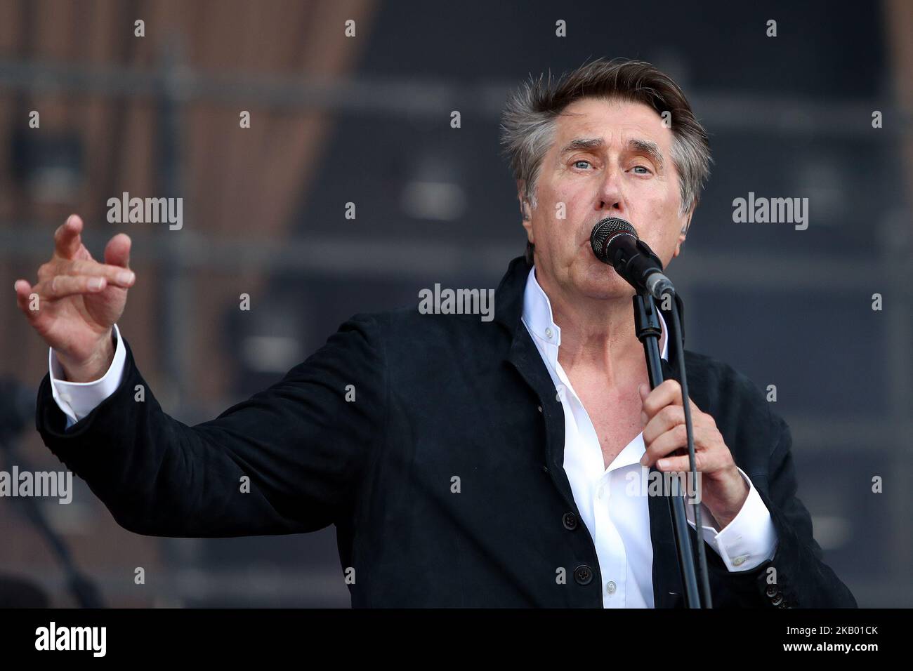British singer Bryan Ferry performs at the NOS Alive 2018 music ...