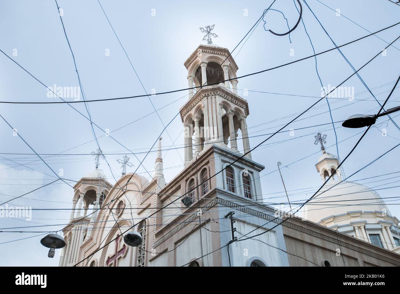 The church of Mariam al-Adra in Qamishli in Syria (Photo by Sebastian ...