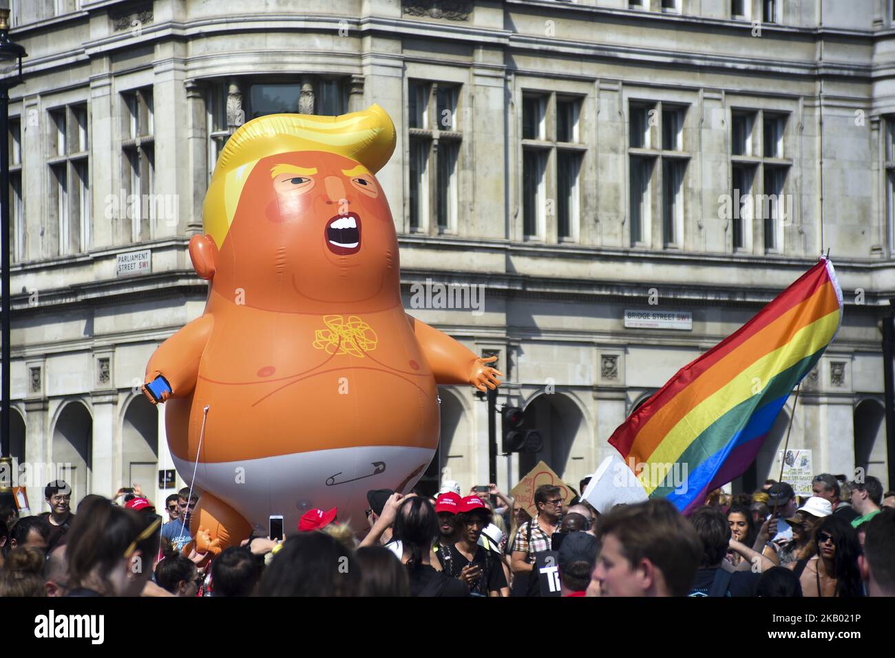 Inflatable lady carnival hi-res stock photography and images - Alamy