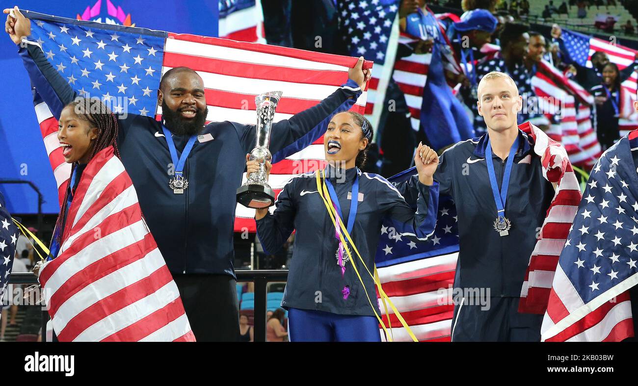 Team usa captain queen harrison hi-res stock photography and images - Alamy