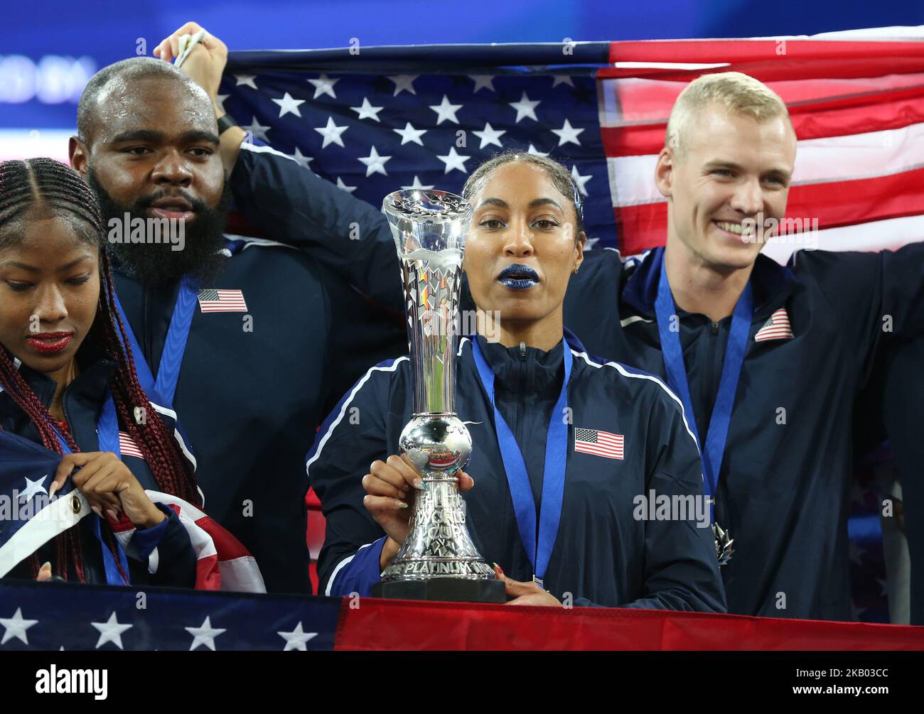 Team usa captain queen harrison hi-res stock photography and images - Alamy