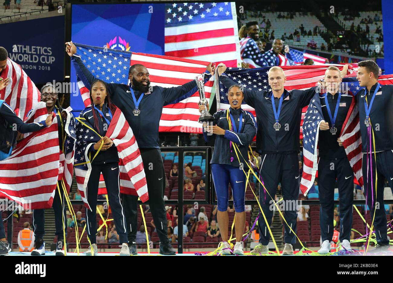 Team usa captain queen harrison hi-res stock photography and images - Alamy