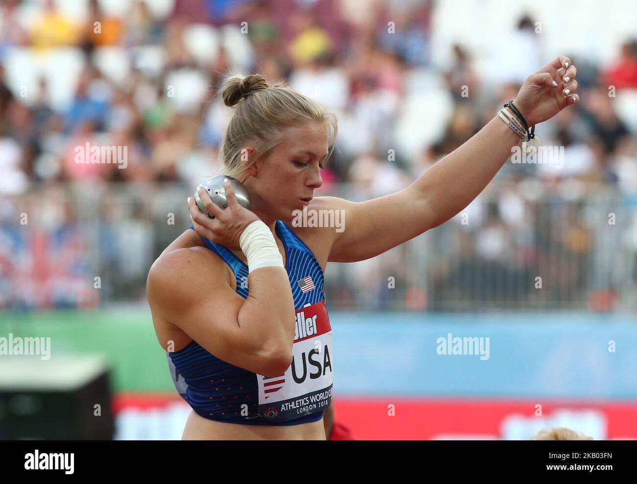 Shot put women hi-res stock photography and images - Alamy