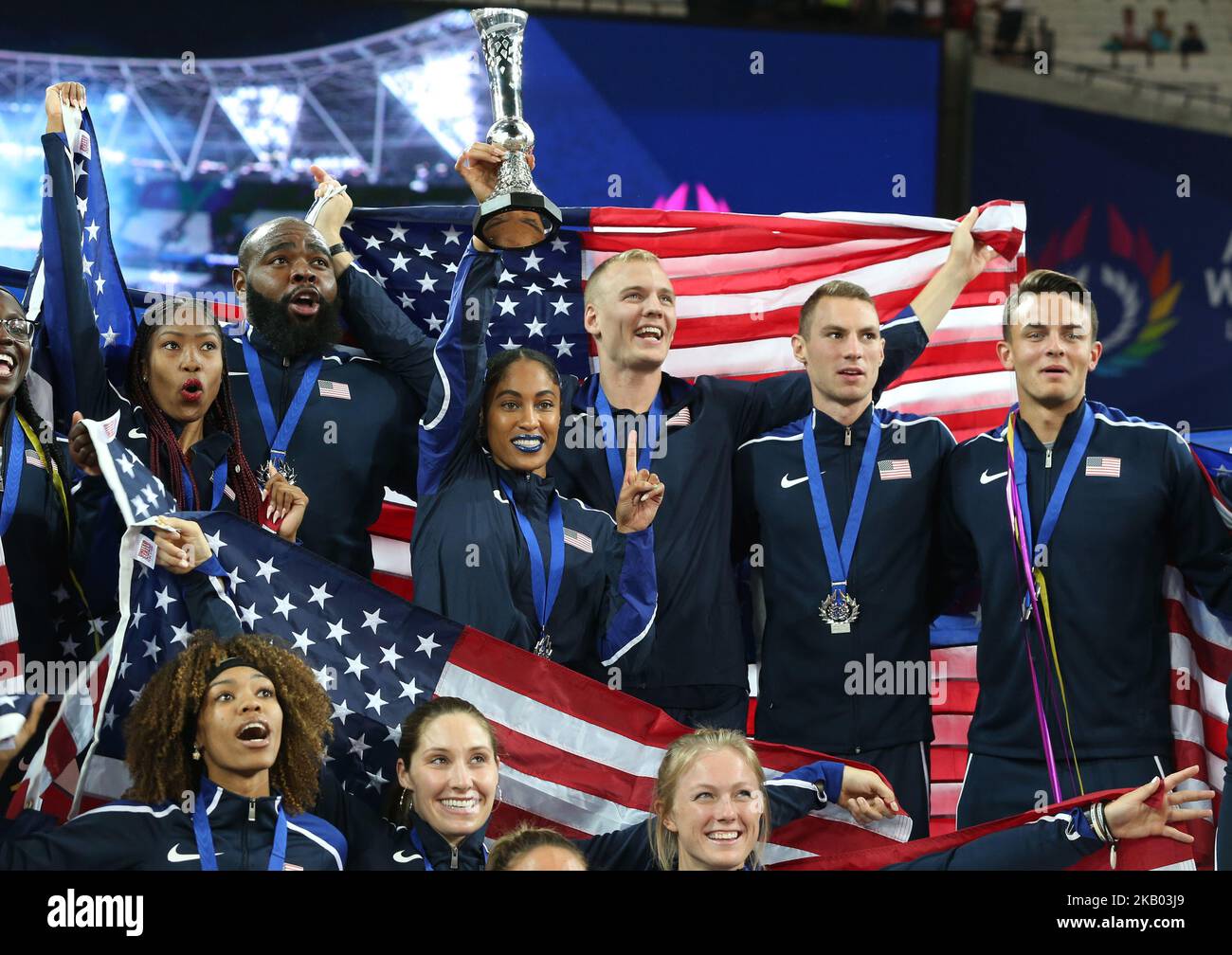 Team usa captain queen harrison hi-res stock photography and images - Alamy