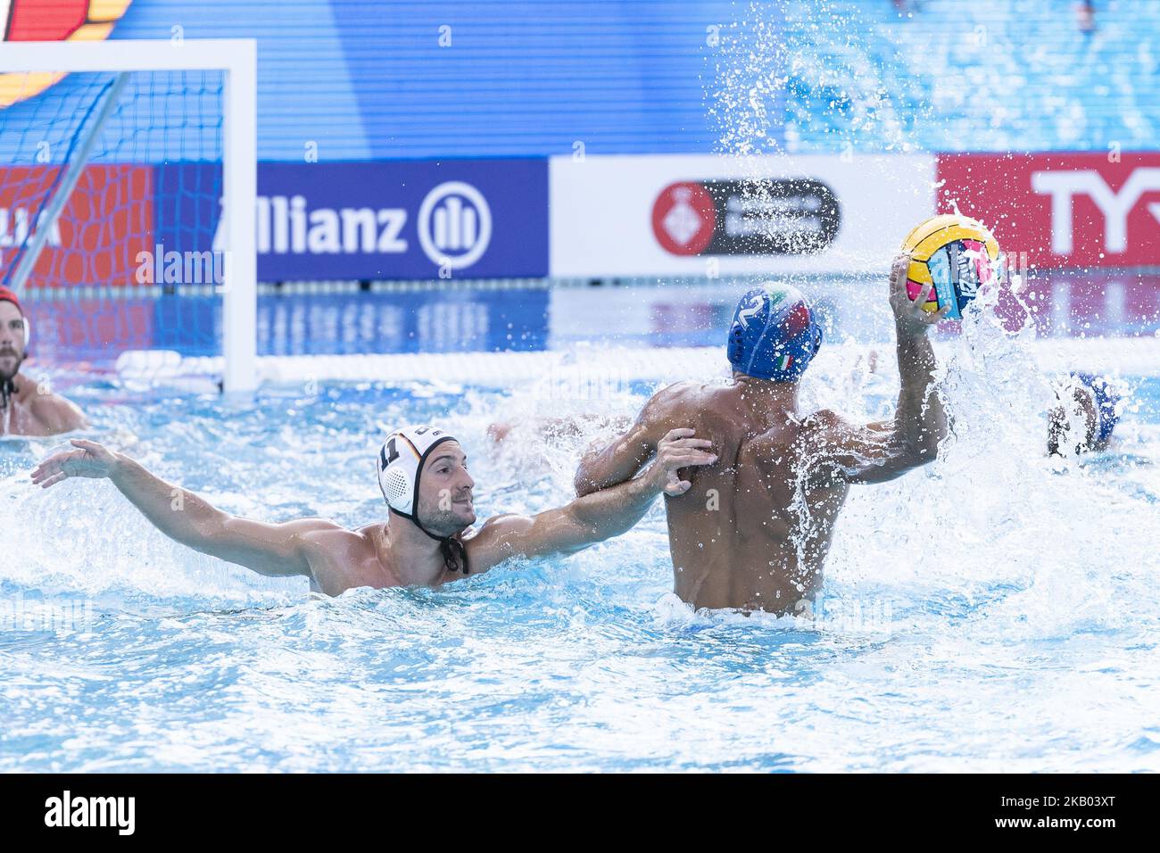 Match between Germany v Italy corresponding to the 33rd LEN European ...