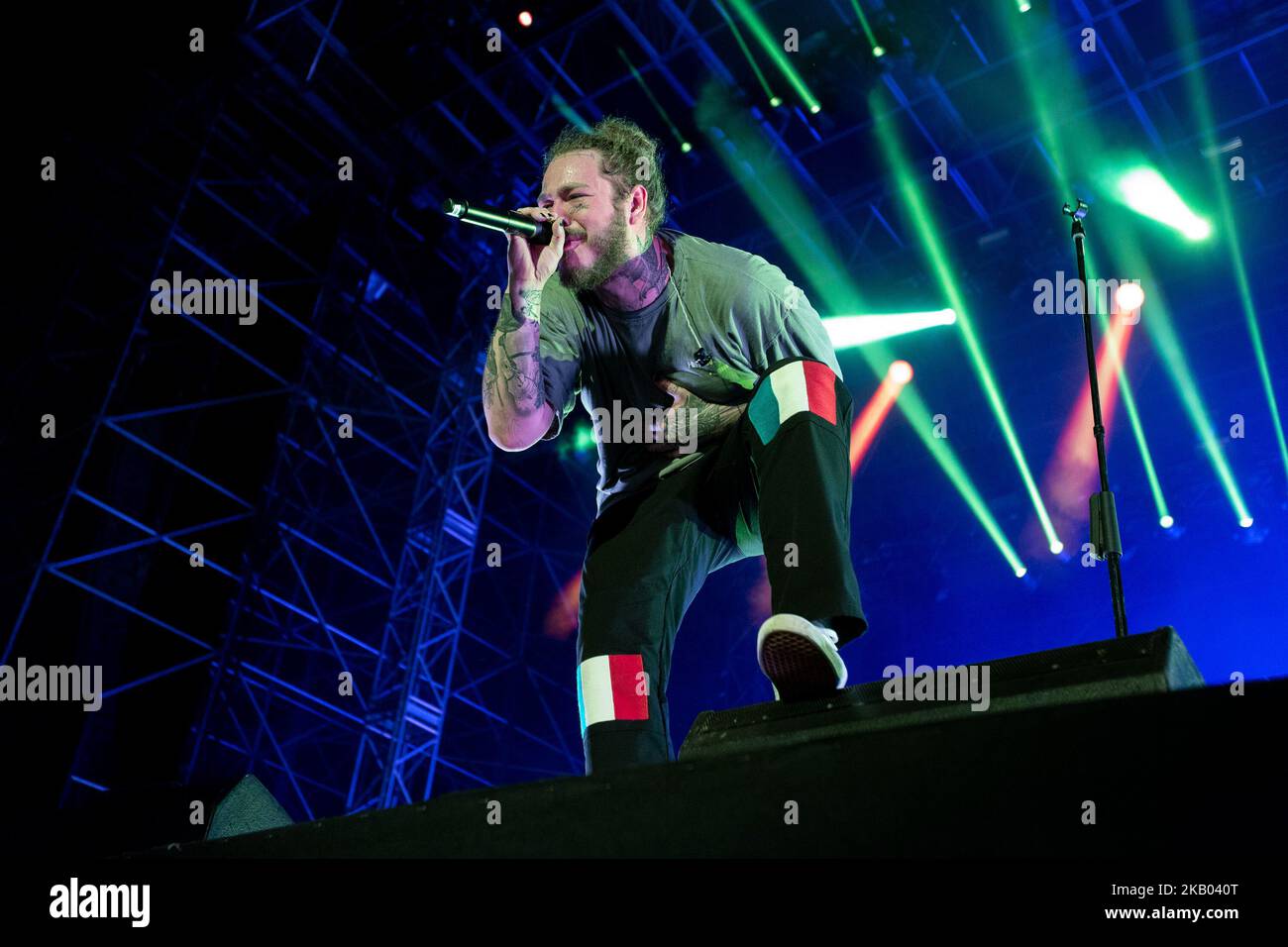 Austin Richard Post known by his stage name Post Malone performing live ...