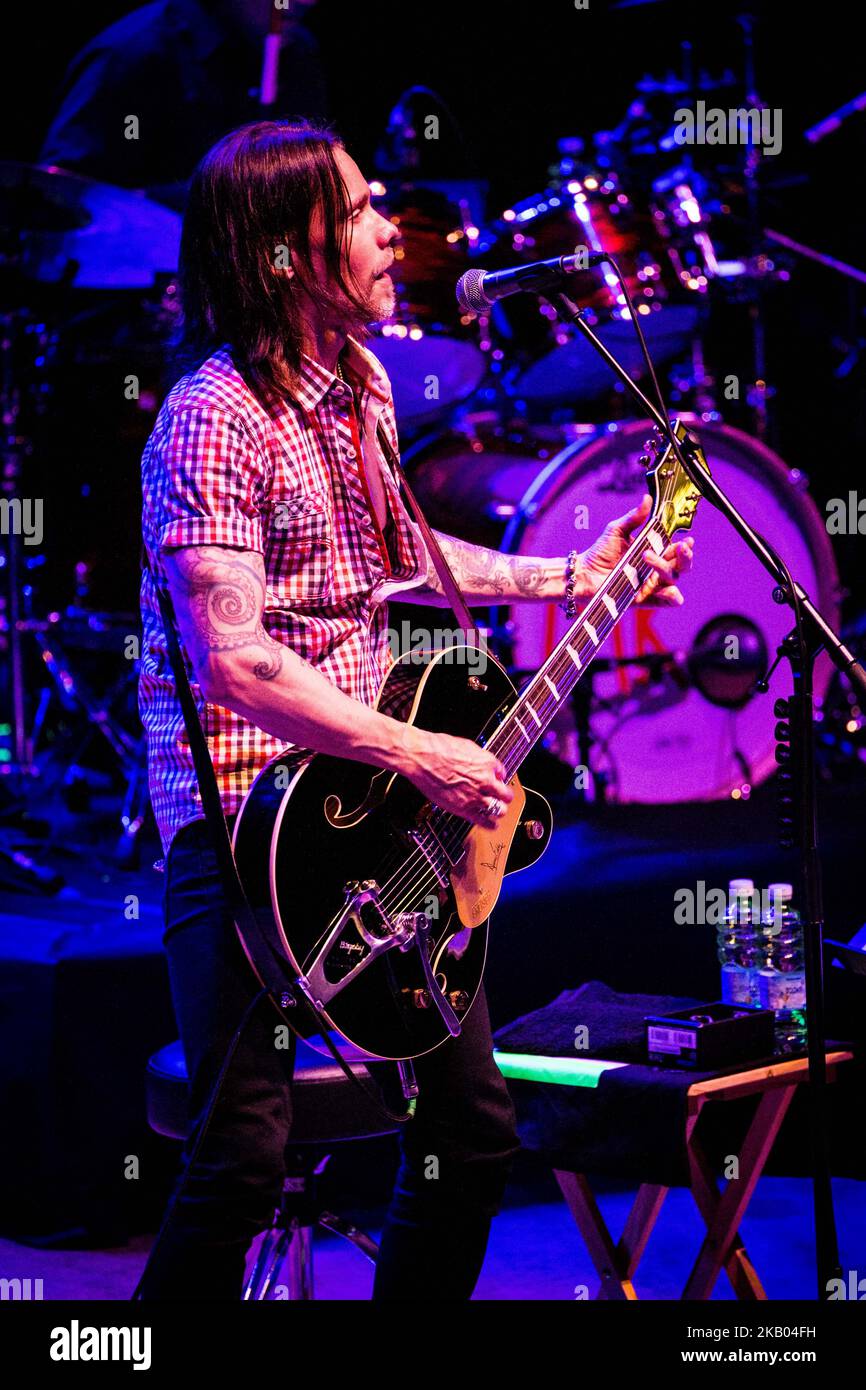 The american rock singer and song-writer Myles Kennedy performing live ...