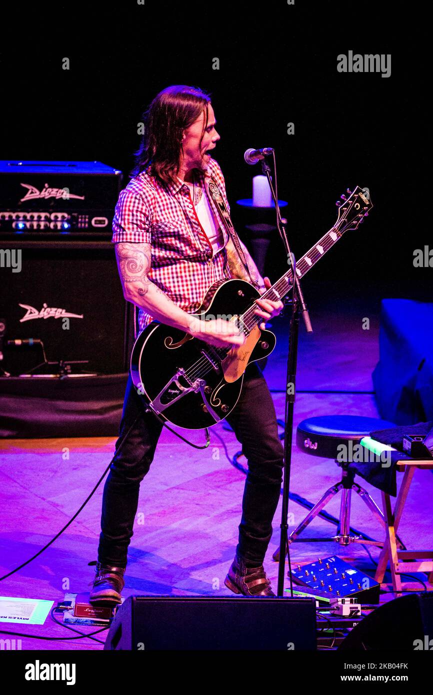 The american rock singer and song-writer Myles Kennedy performing live ...