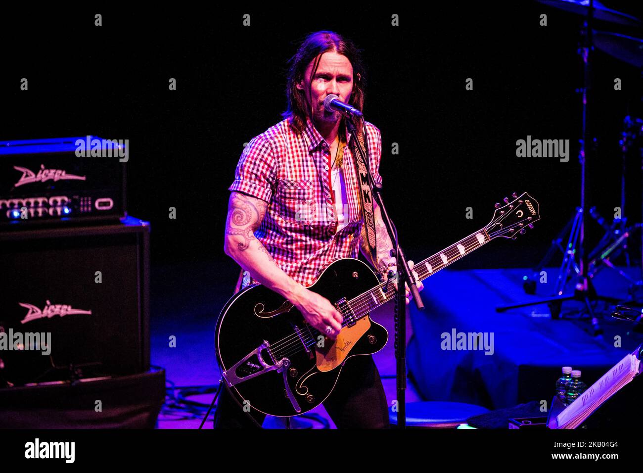 The american rock singer and song-writer Myles Kennedy performing live ...