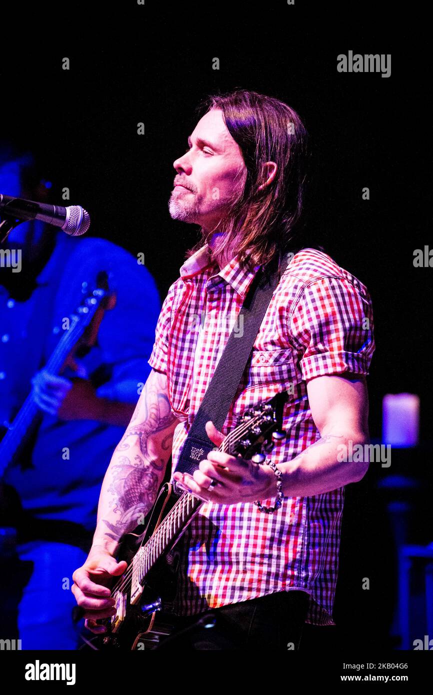 The american rock singer and song-writer Myles Kennedy performing live ...
