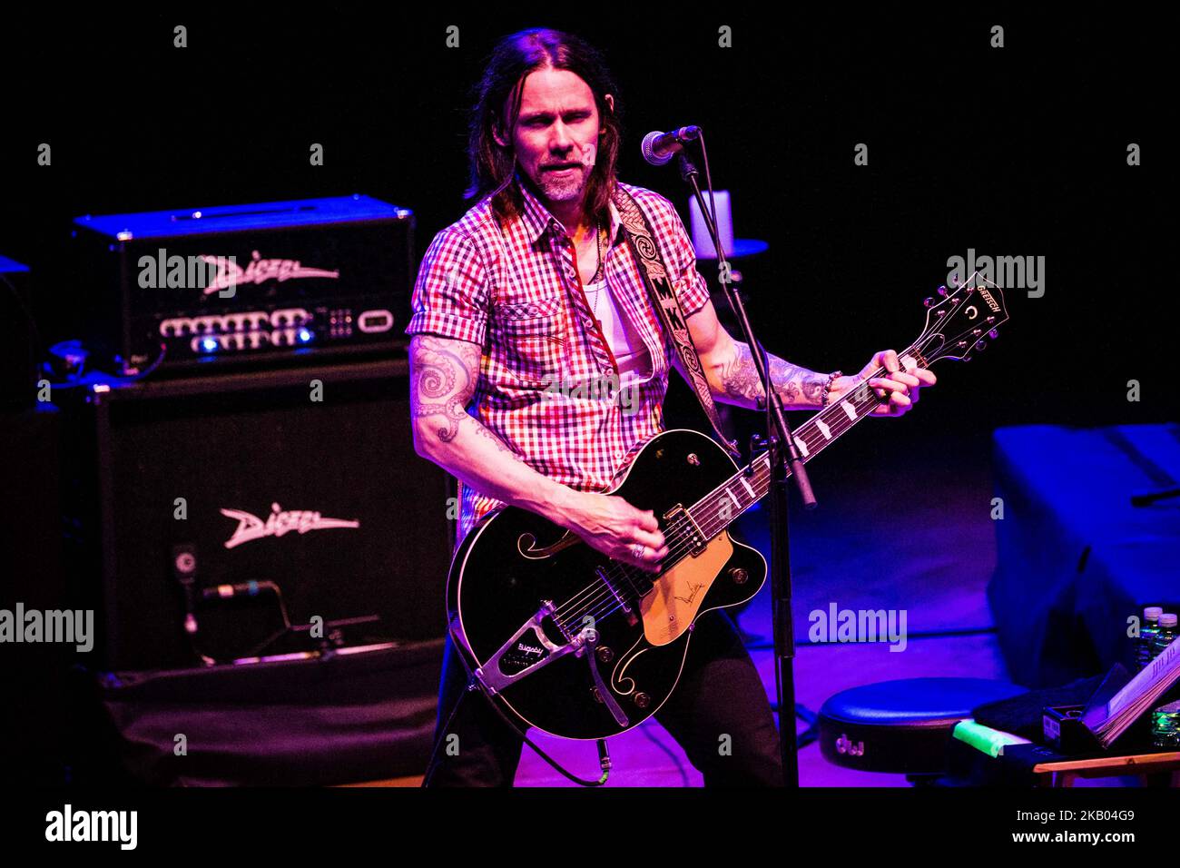 The american rock singer and song-writer Myles Kennedy performing live ...