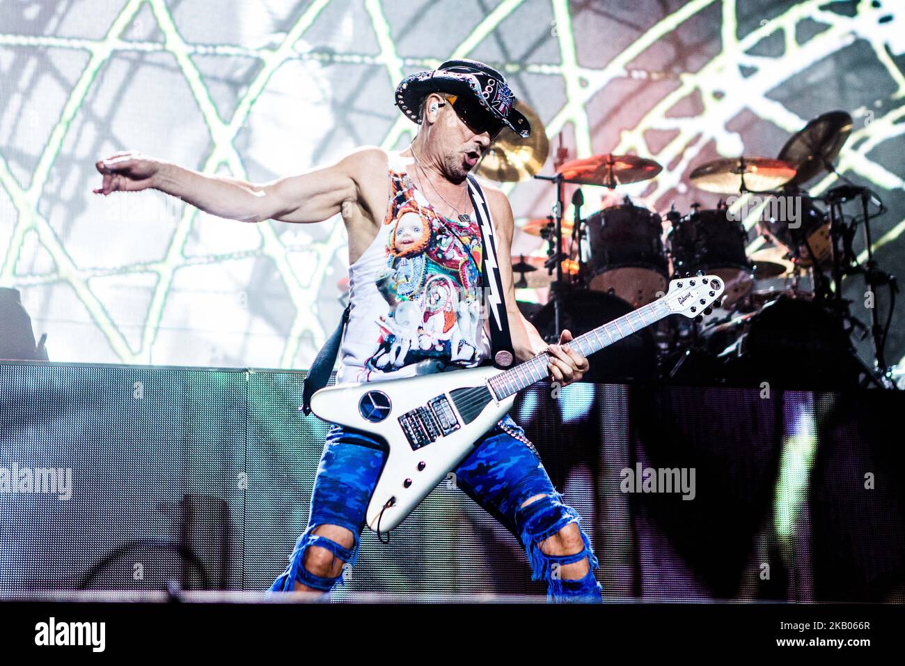 German rock band formed in 1965 Scorpions performs live at Arena di ...