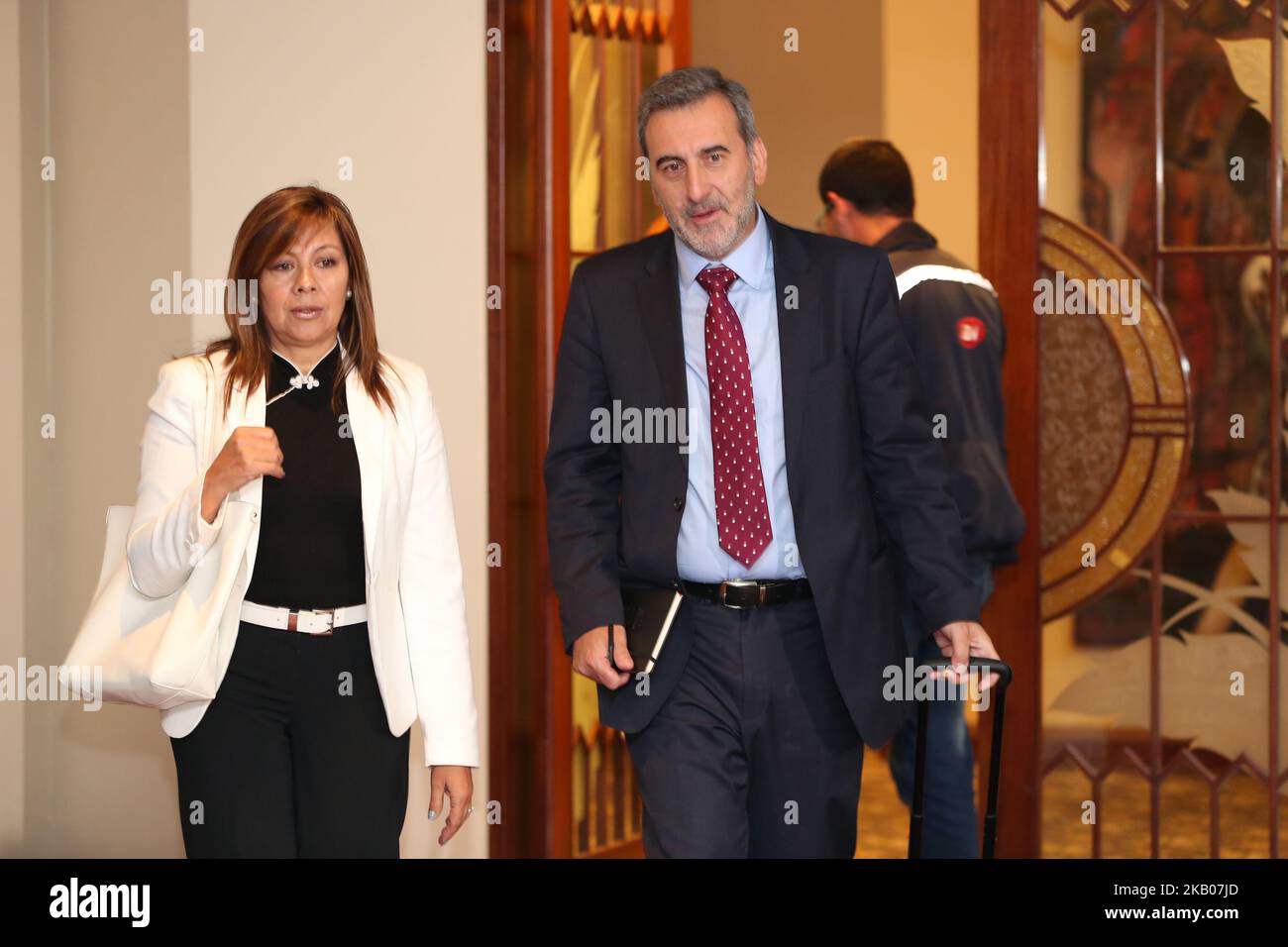 The Rapporteur for Freedom of the Press of the CIDH, Édison Lanza ...