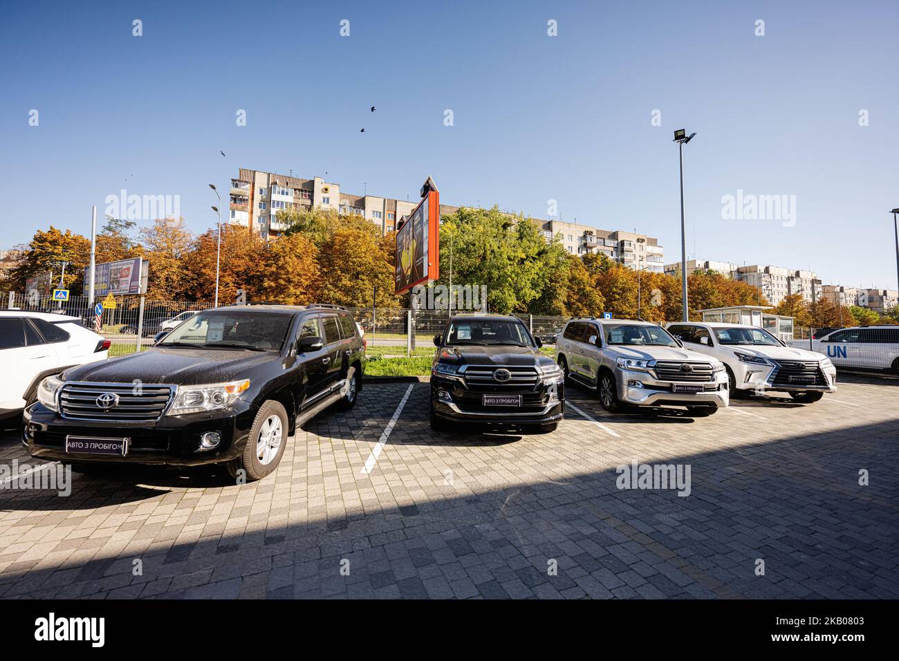 Toyota land cruiser 200 hi-res stock photography and images - Alamy