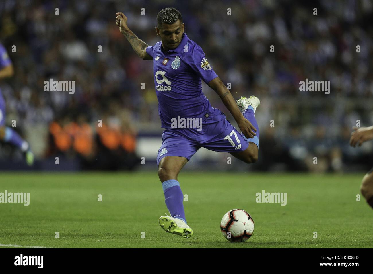 Porto's Mexican forward Jesus Corona in action during the Official ...