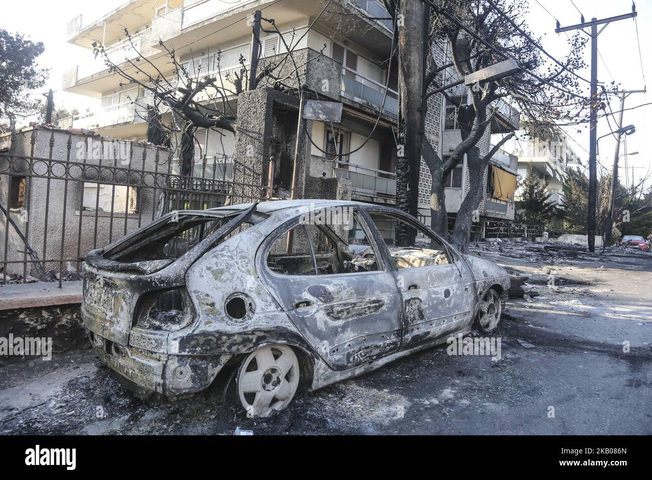 Pictures from the wider area of Mati and Neos Voutsas in eastern Attica ...