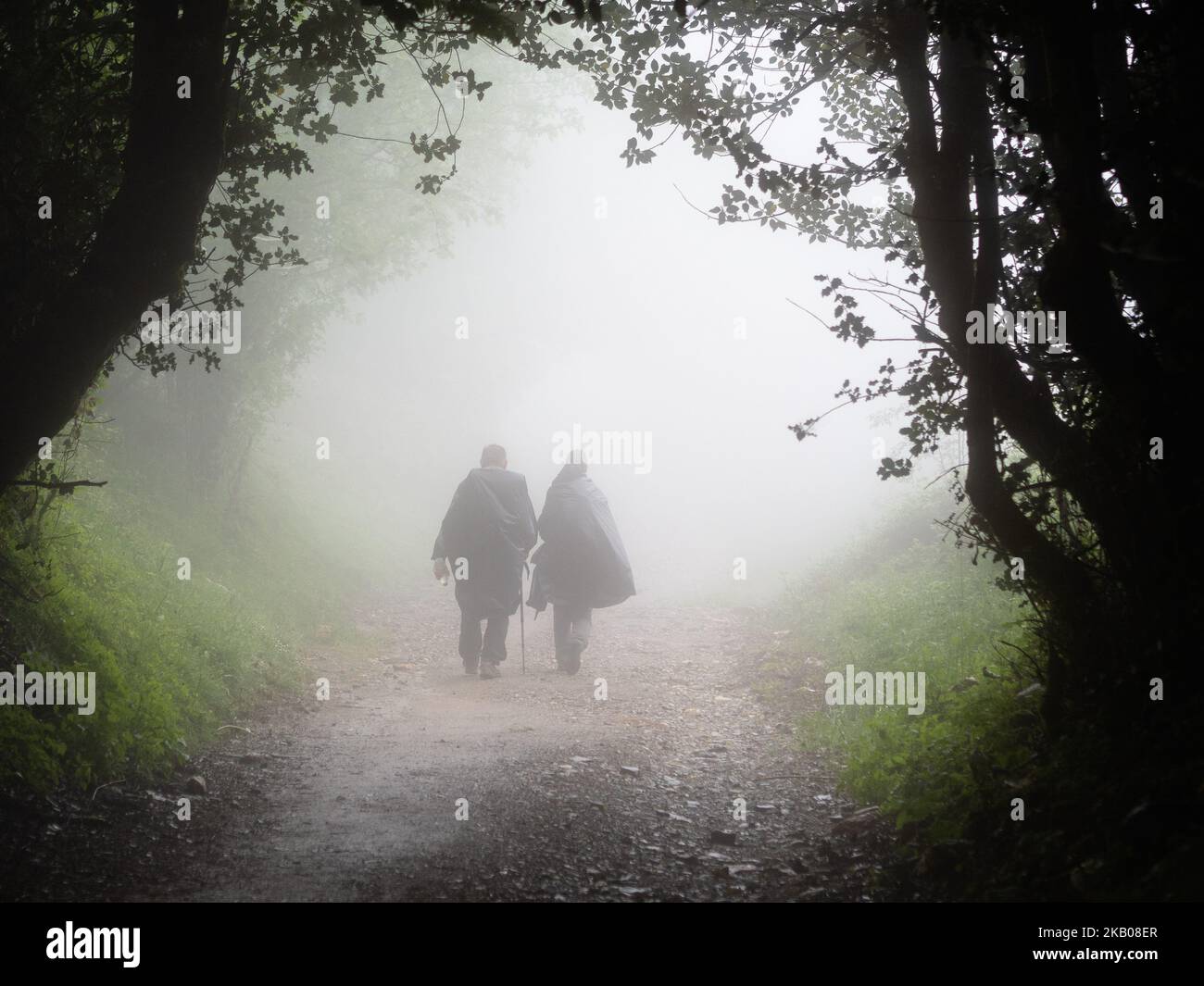 07/25/2018, Spain. The Camino de Santiago (the Way of St. James) is a ...