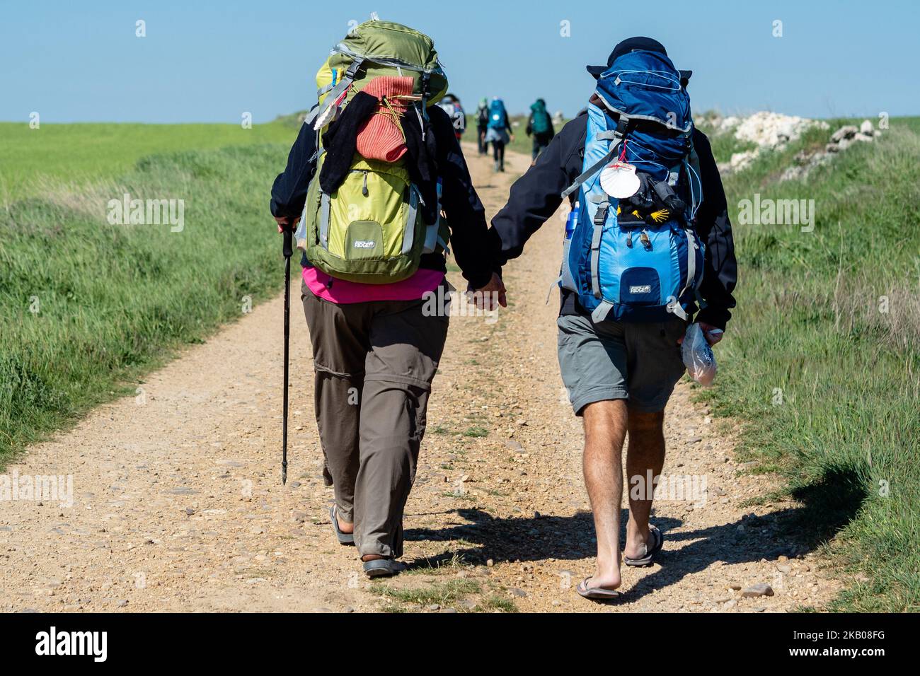 07/25/2018, Spain. The Camino de Santiago (the Way of St. James) is a ...