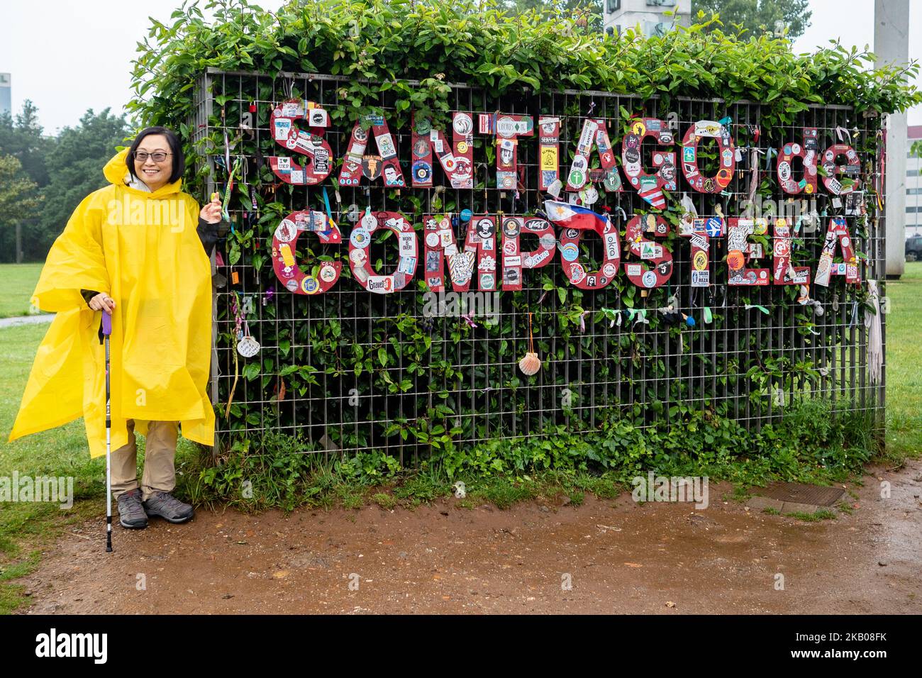 07/25/2018, Spain. The Camino de Santiago (the Way of St. James) is a ...