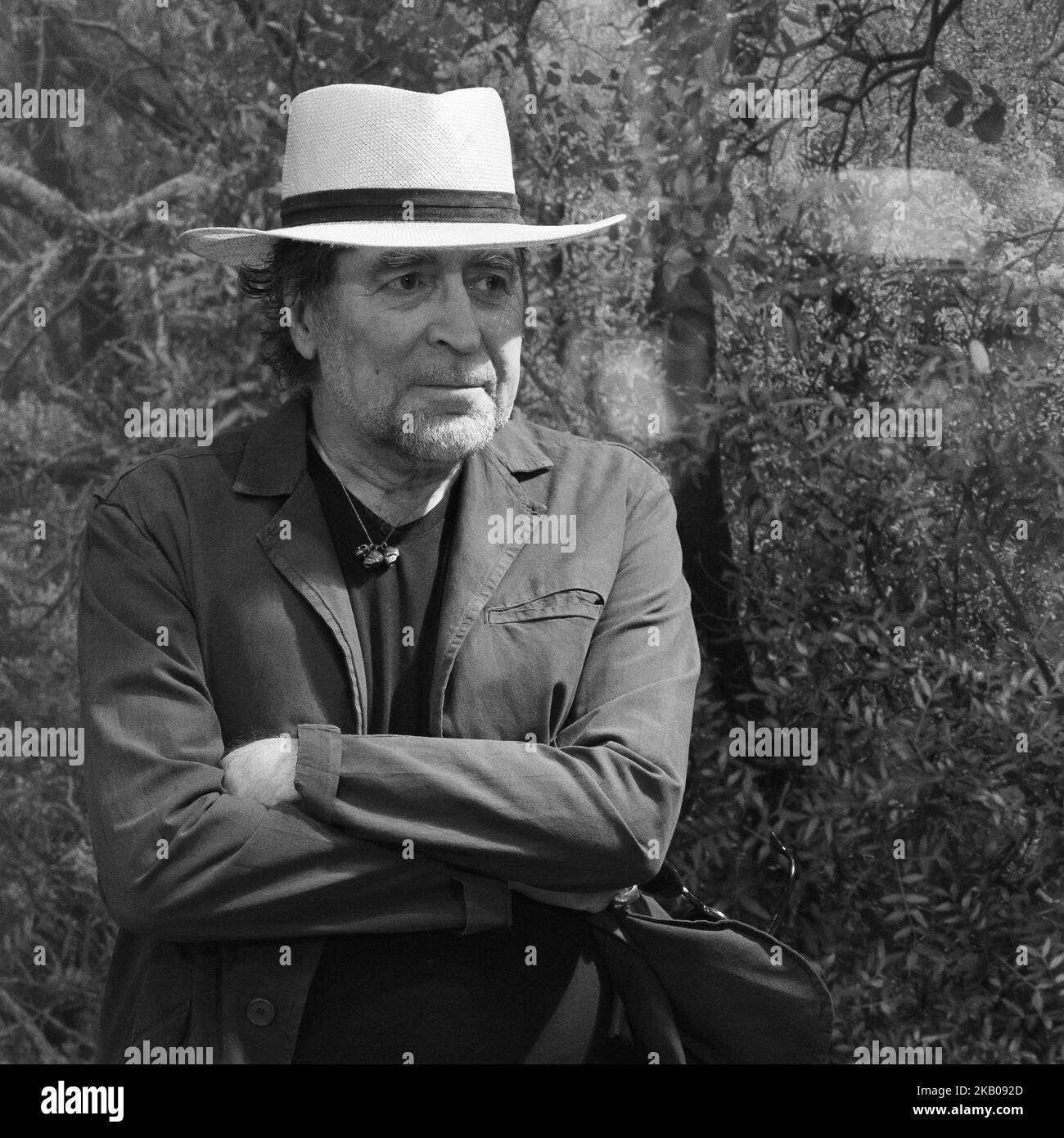 Spanish singer Joaquin Sabina attends the swearing in ceremony of new ...