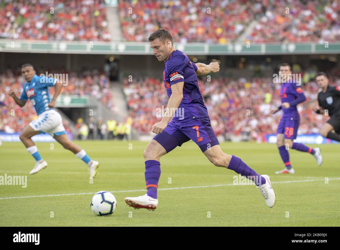 James Milner of Liverpool during the International Club Friendly match ...