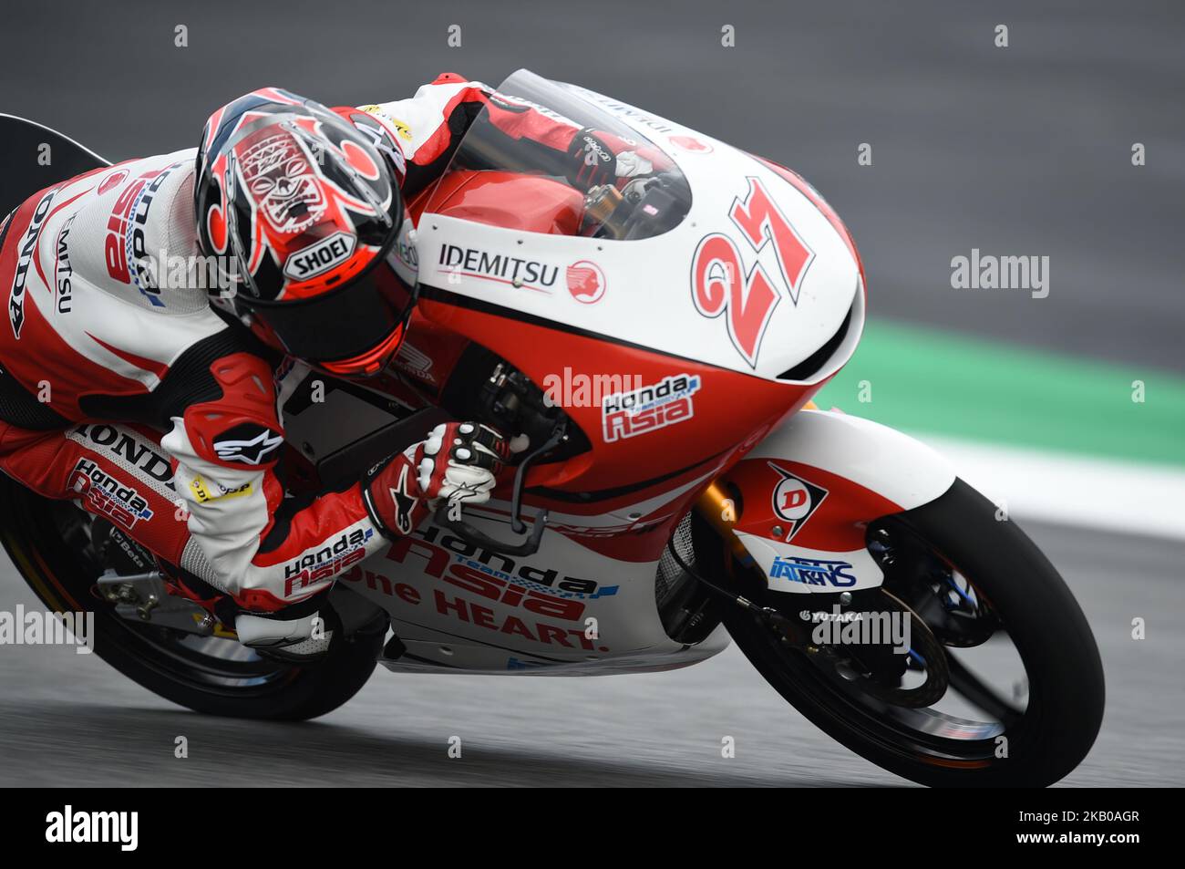 27 Japanese driver Kaito Toba of Team IDEMITSU Honda Team Asia race ...