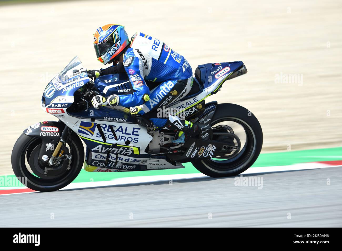 10 Belgian driver Xavier Simeon of Team Reale Avintia Racing race ...