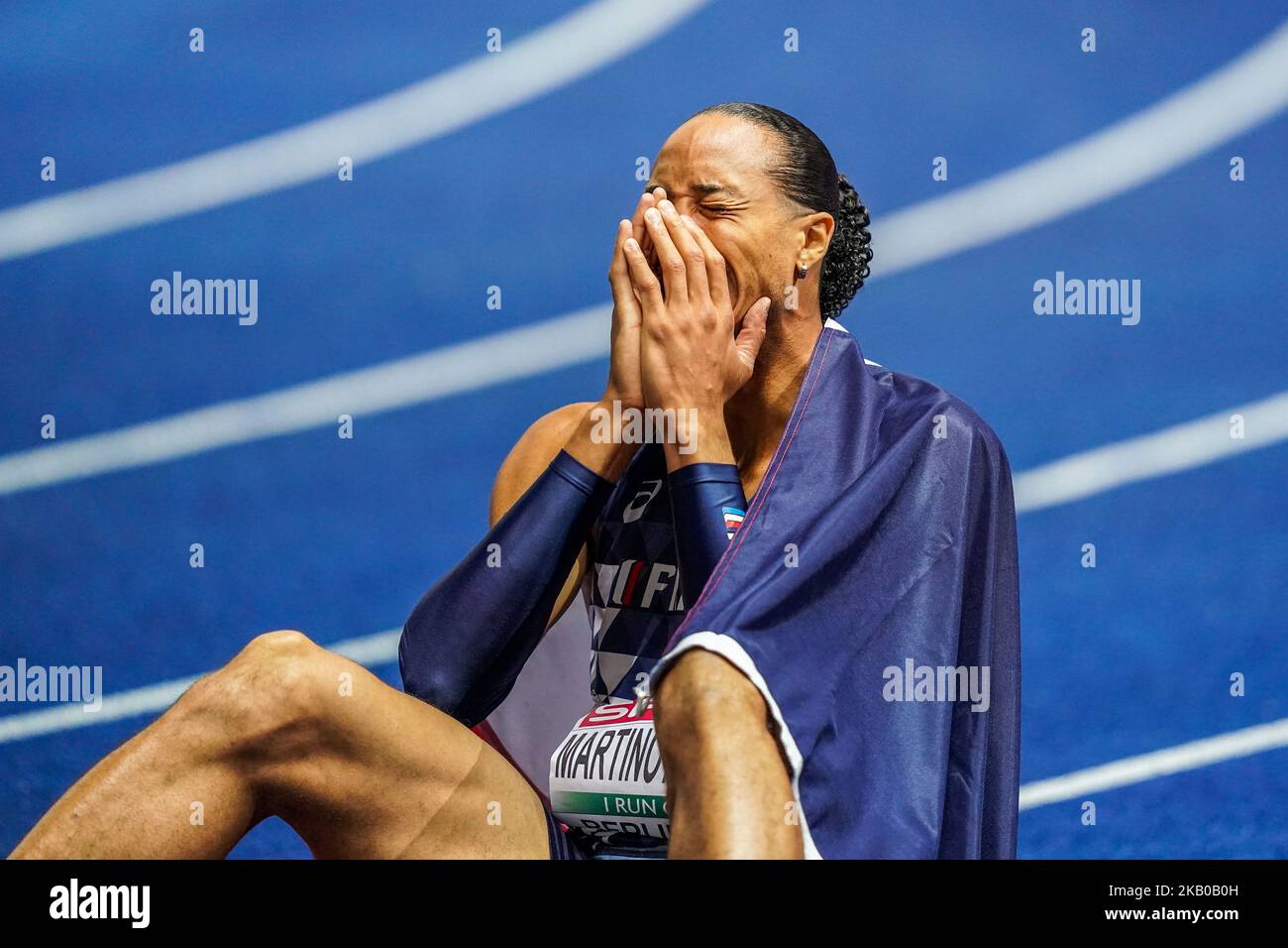 Pascal Martinot-lagarde Of france After Winning The 110 Meters Hurdles ...