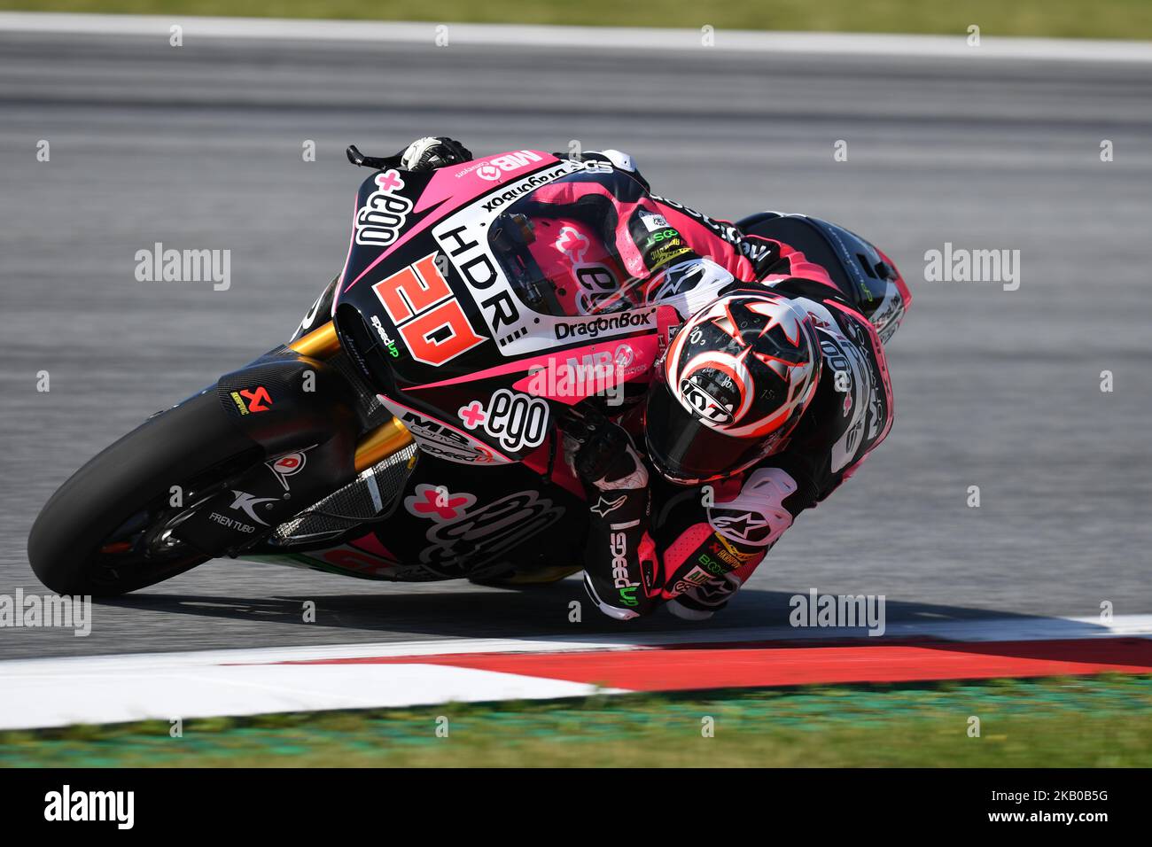 20 French driver Fabio Quartararo of Team Speed Up Racing race during ...
