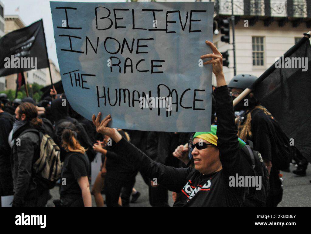 Antifa in solidarity with Anti Racist activists from DC Disrupt Unite ...