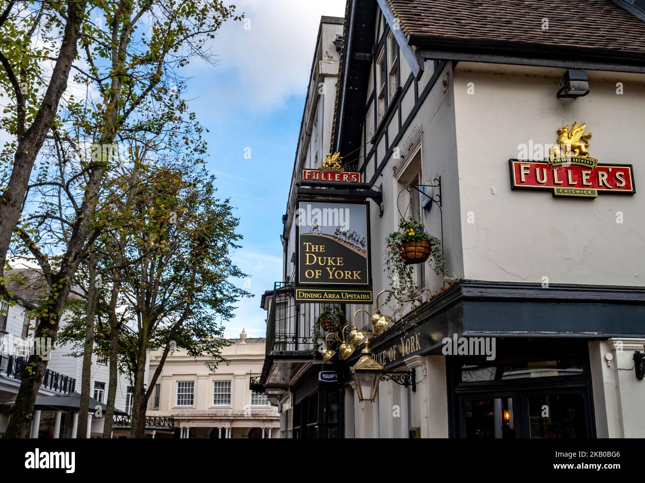 Tunbridge Wells, Kent, UK – October 31 2022. The exterior and sign of ...
