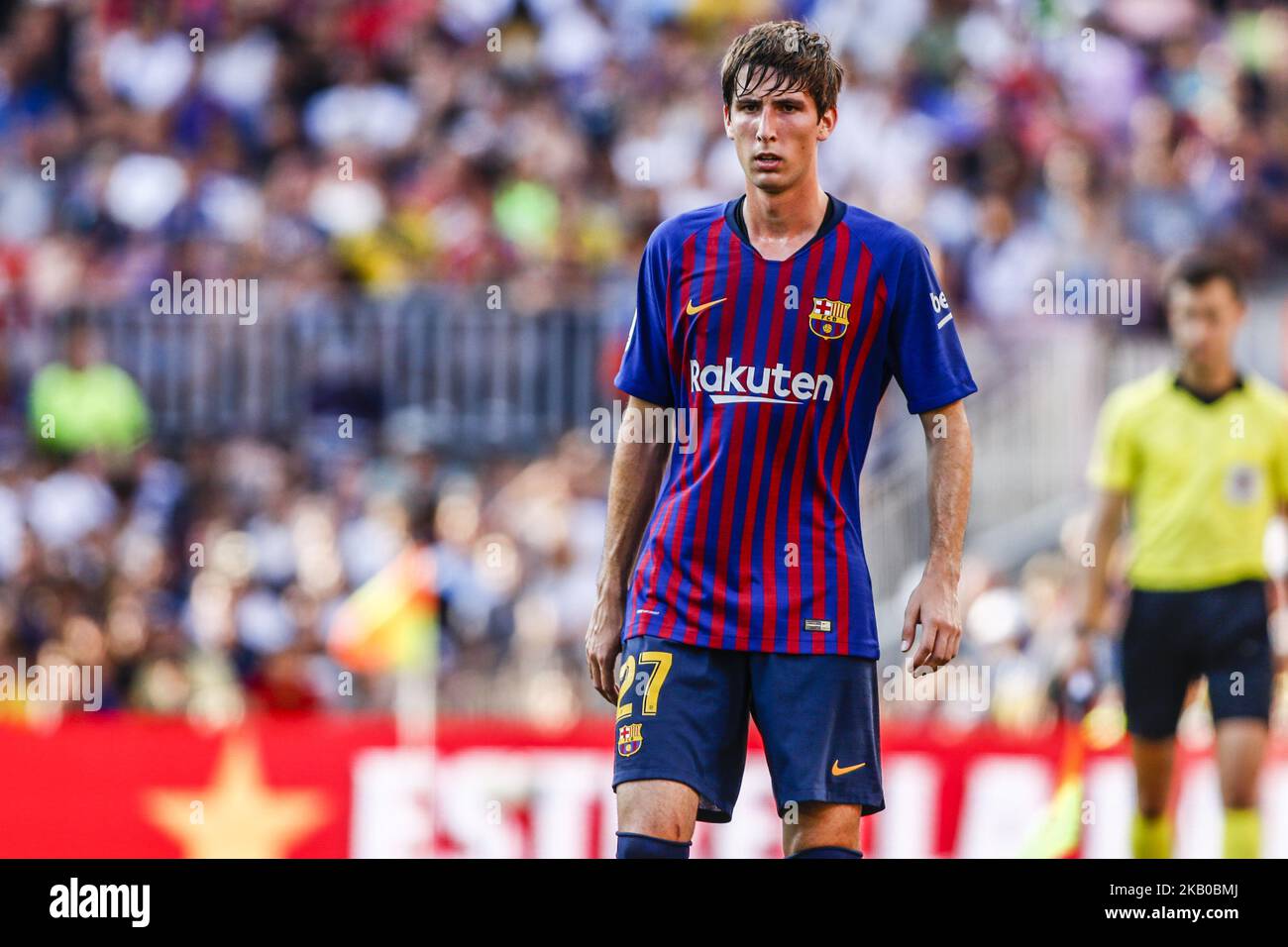 Miranda from Spain during the Joan Gamper trophy game between FC ...