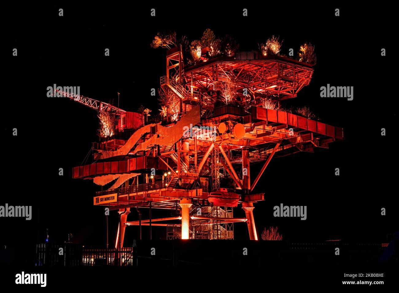 Sea Monster at Weston-super-Mare Stock Photo - Alamy