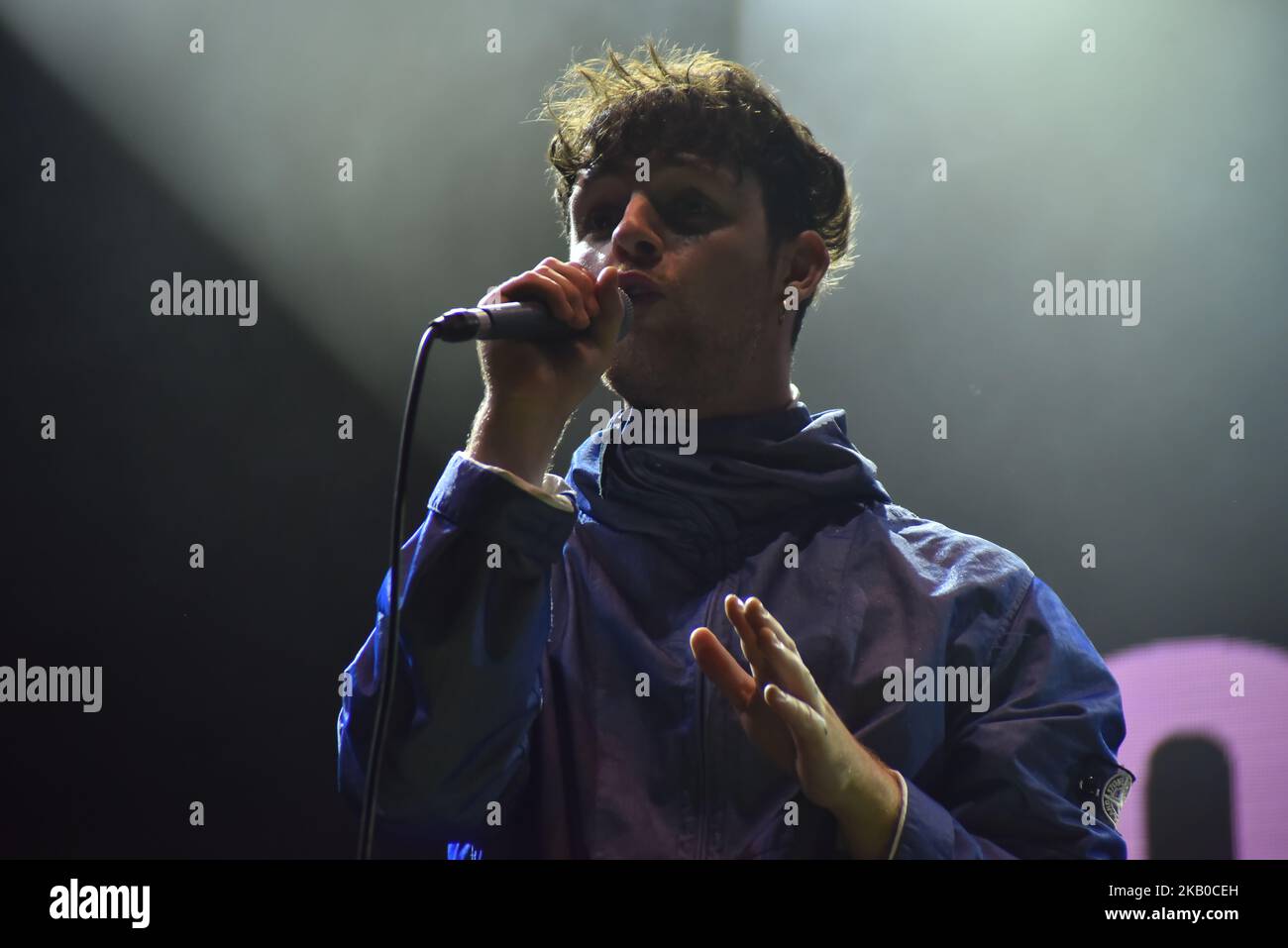 English singer and songwriter Tom Grennan performs on day one of RiZE ...