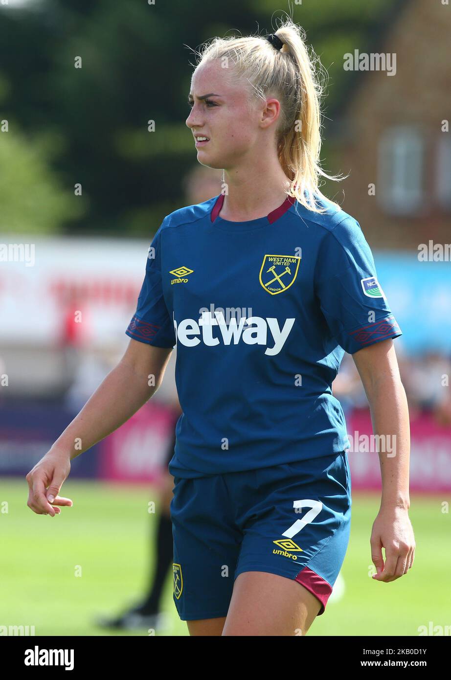 Alisha lehmann west ham hi-res stock photography and images - Alamy