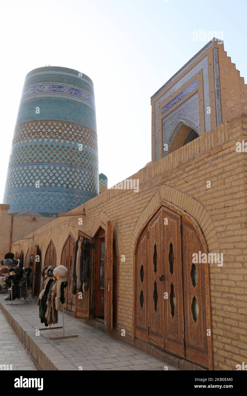 Muhammad Amin Khan Madrasa, now the Orient Star Hotel, Polvon Kori ...