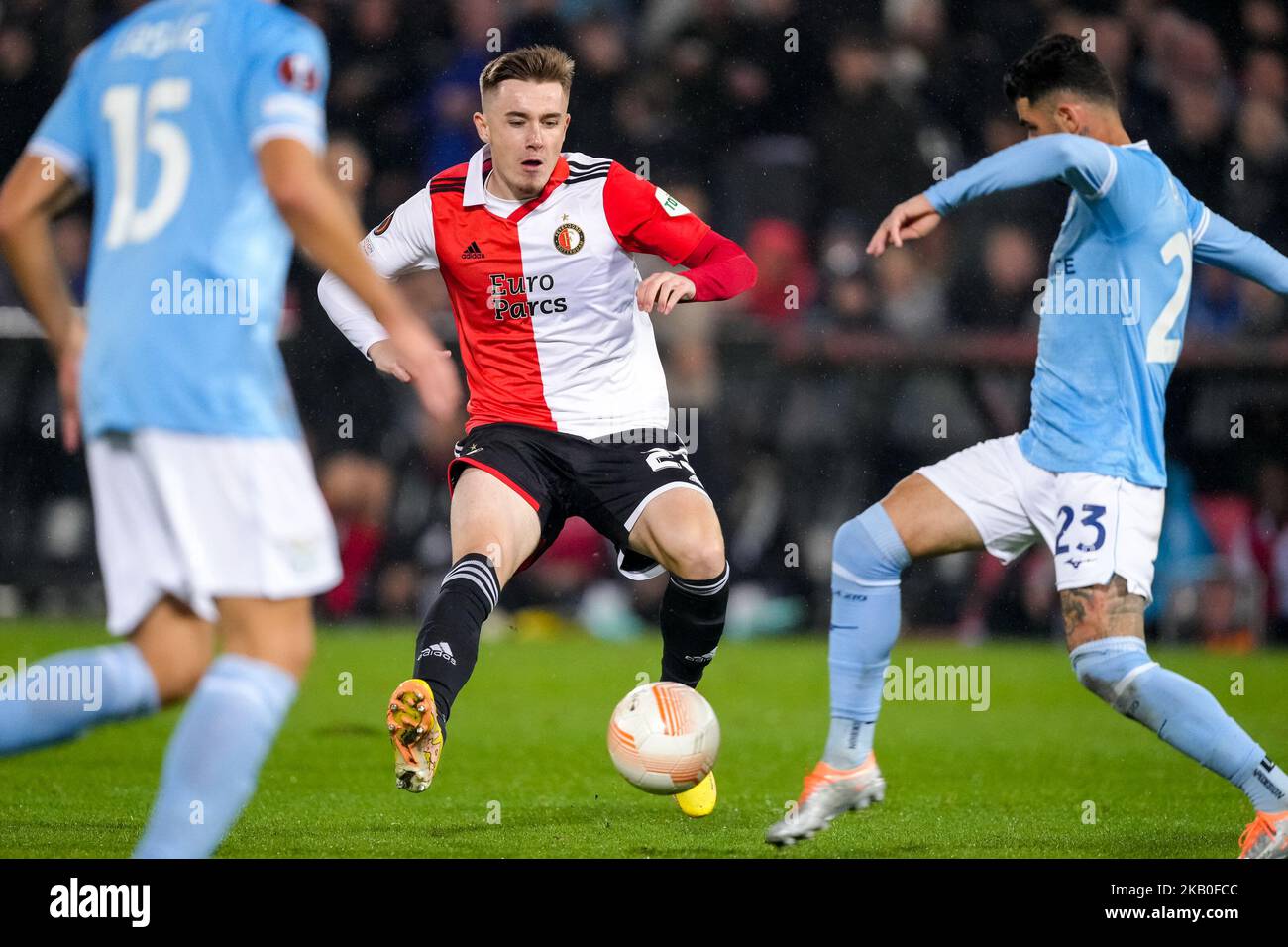 ROTTERDAM, NETHERLANDS - NOVEMBER 3: Patrik Walemark of Feyenoord ...