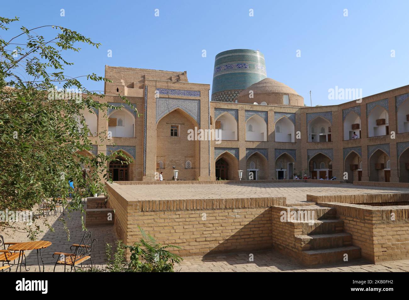 Muhammad Amin Khan Madrasa, now the Orient Star Hotel, Polvon Kori ...
