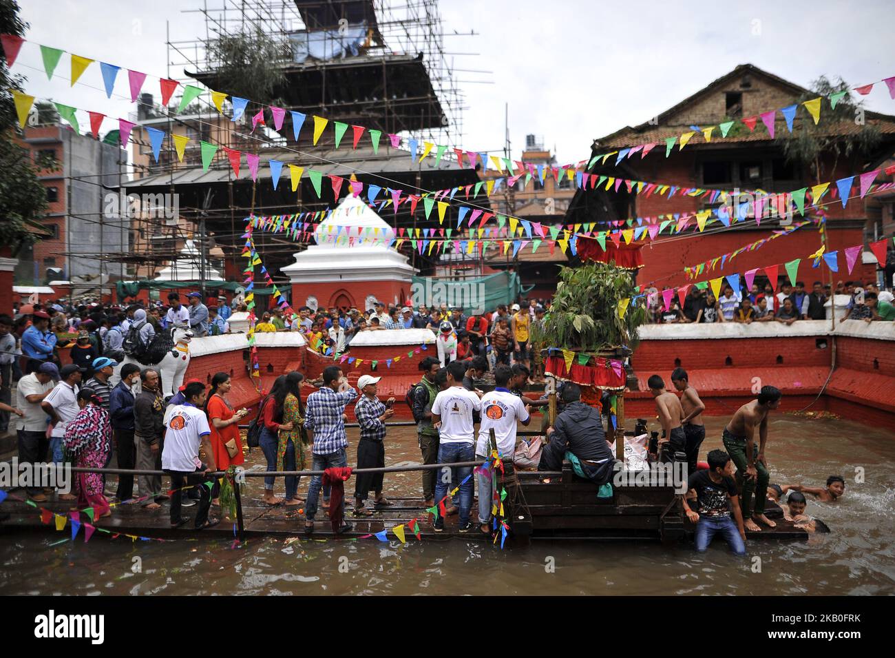 Napalese devotees hi-res stock photography and images - Alamy