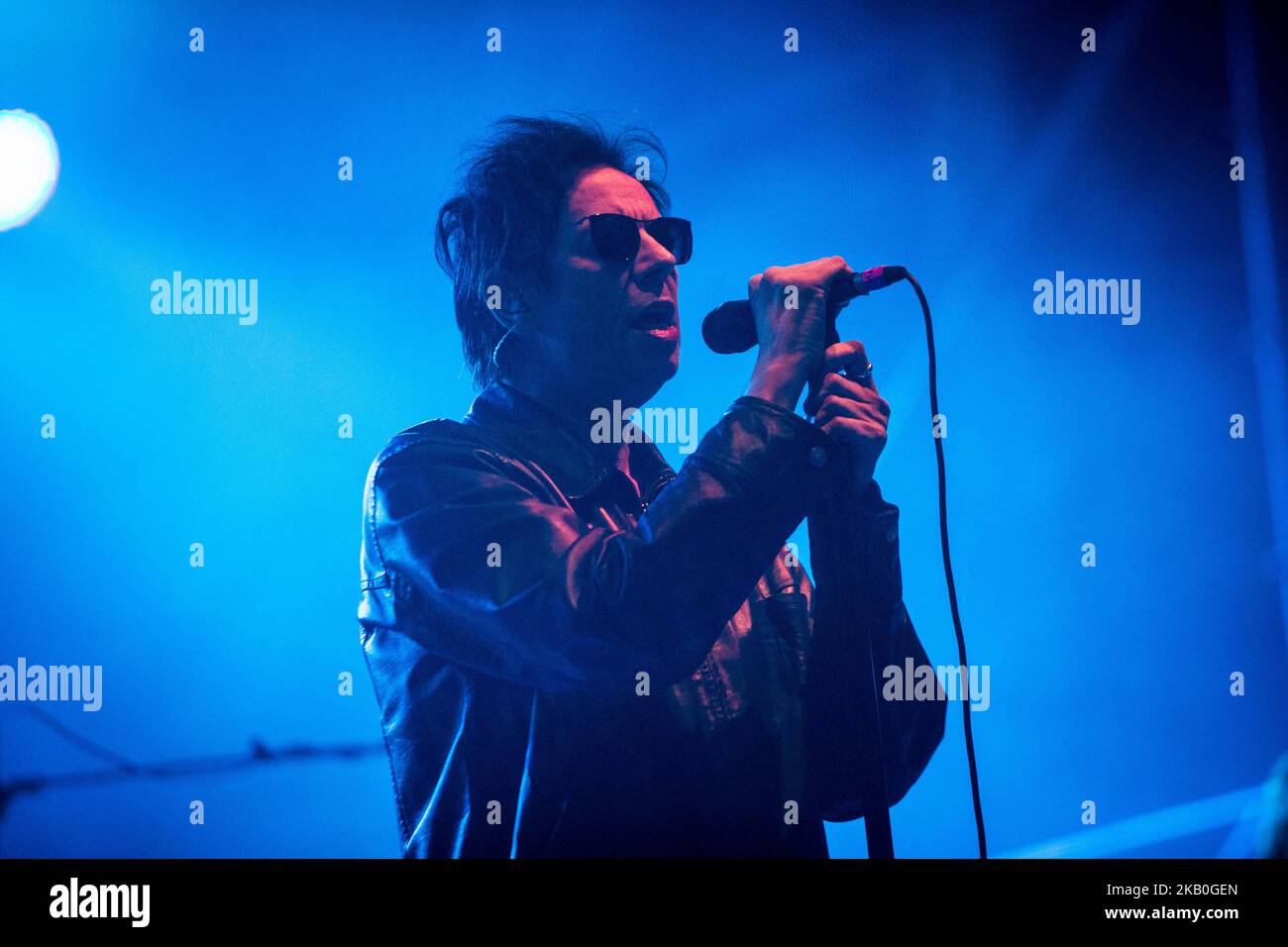 Ian McCulloch of the english rock band Echo & the Bunnymen pictured on ...