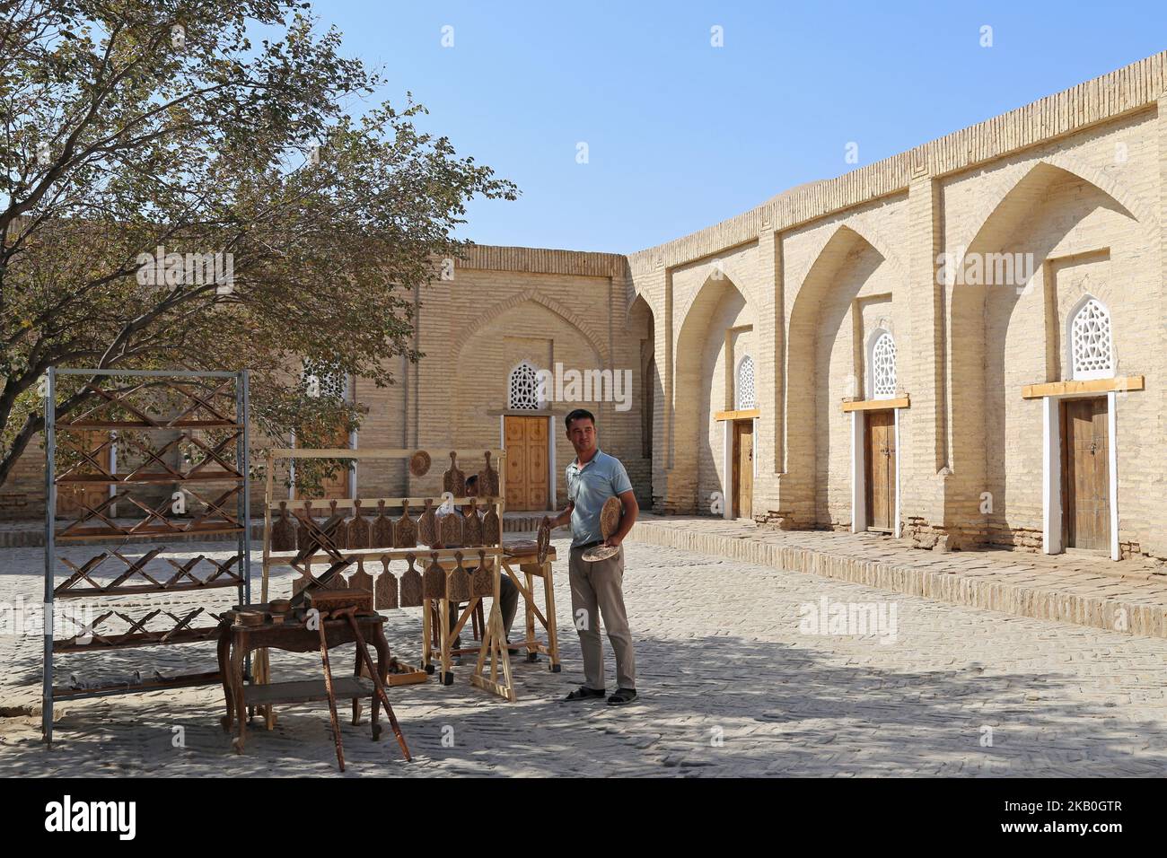 Muhammad Rahim Khan II Madrasa, Ichan Kala (Inner Fortress), Khiva ...