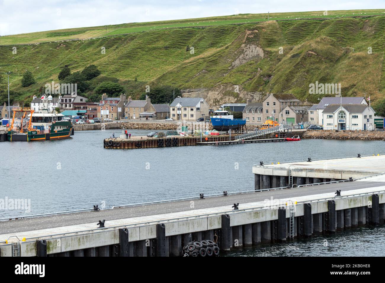Scrabster, Thurso Bay, Caithness, Scotland, UK Stock Photo - Alamy