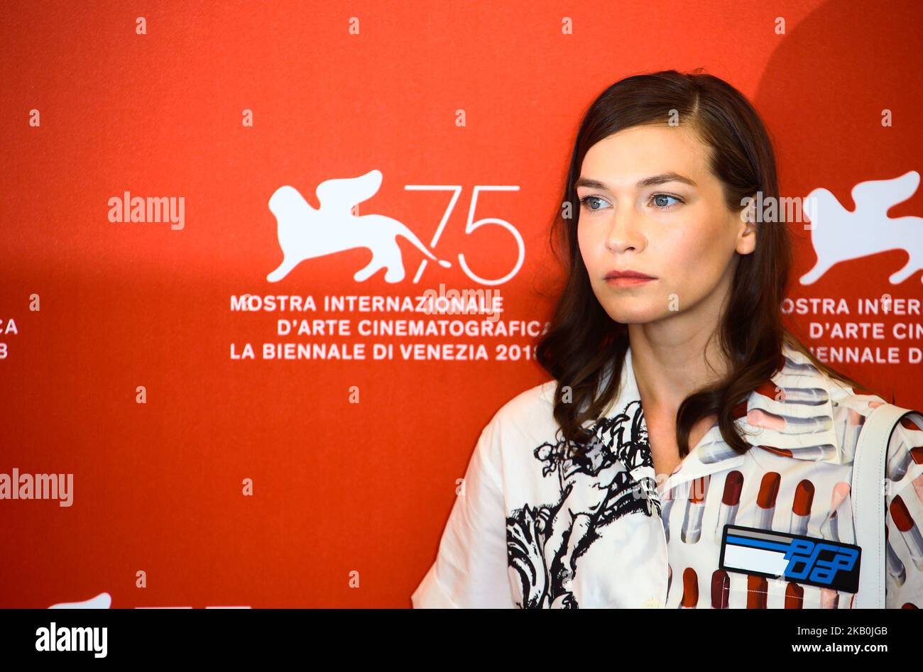 Hannah Gross attend 'The Mountain' photocall during the 75th Venice ...