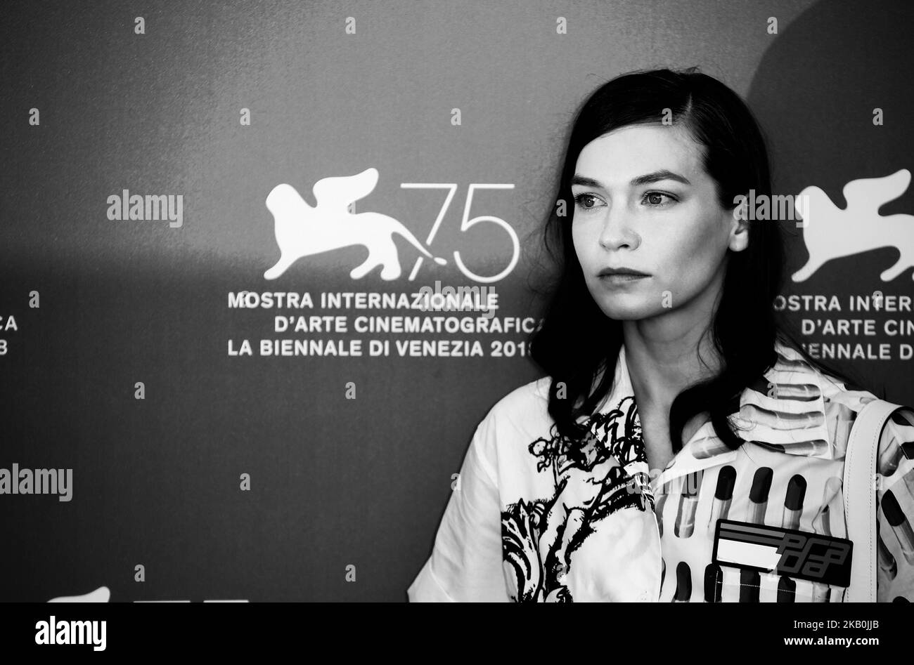 Hannah Gross attend 'The Mountain' photocall during the 75th Venice ...