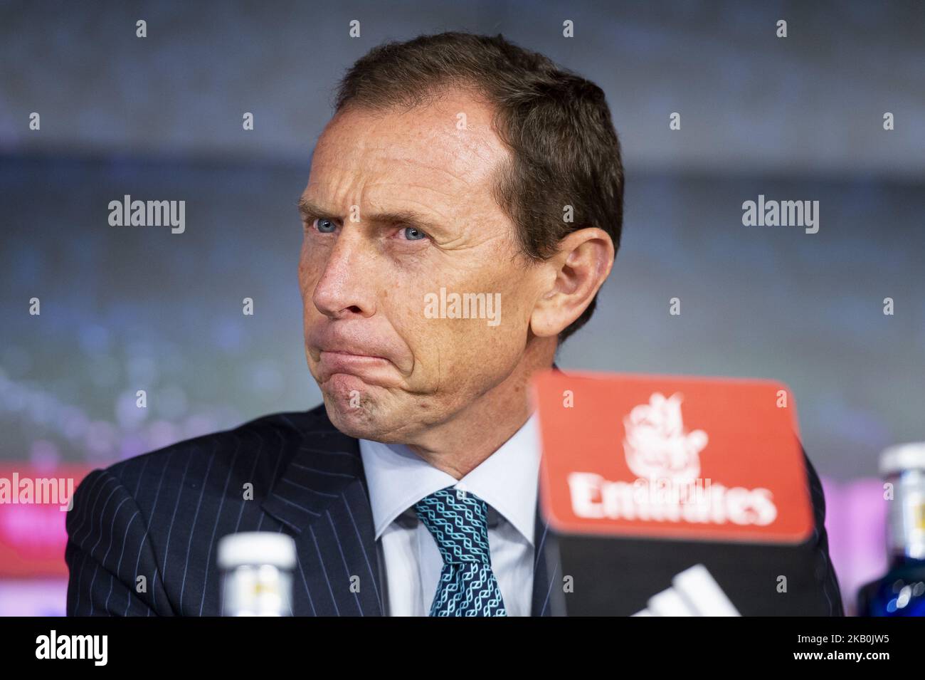Emilio Butragueno in press conference during his presentation as new ...