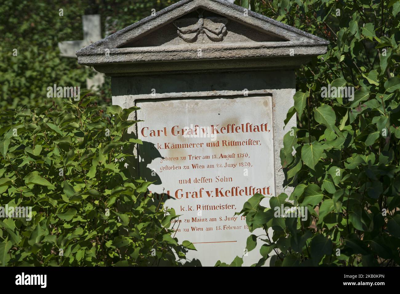 St. Marx Cemetery (Sankt Marxer Friedhof) in Vienna, used from 1784 ...