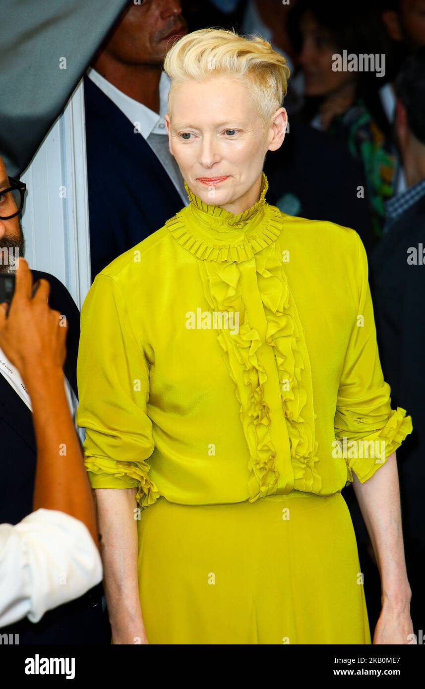 Tilda swinton yellow hi-res stock photography and images - Alamy