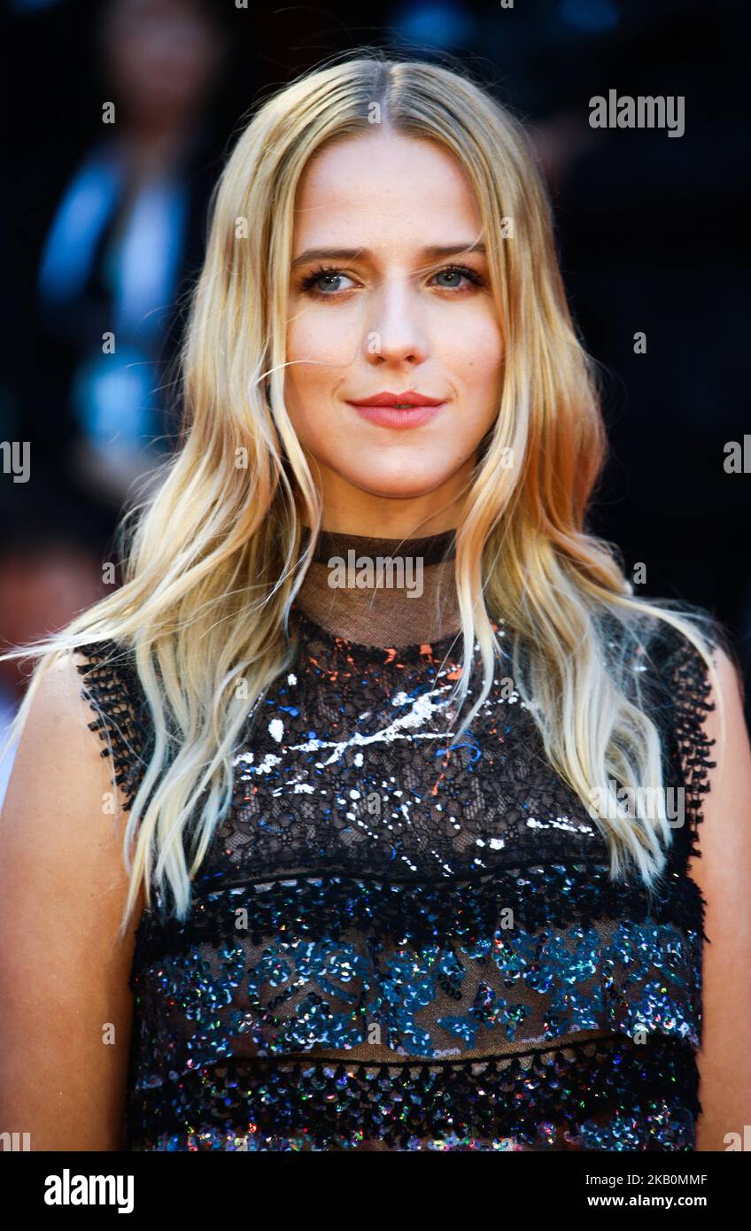 Jessica Mercedes walks the red carpet ahead of the 'Suspiria' screening ...