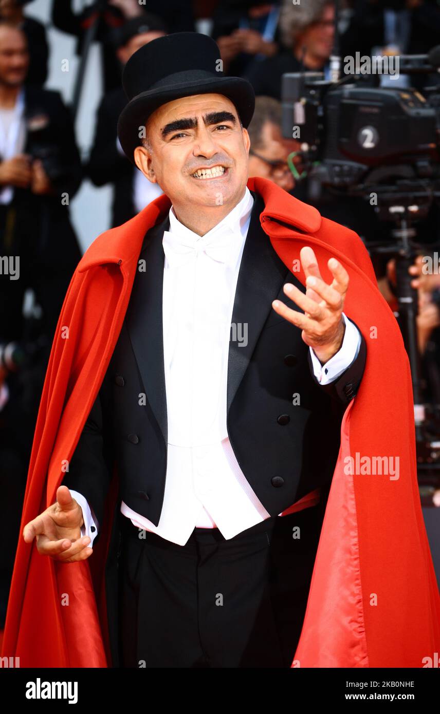 VENICE, ITALY - SEPTEMBER 02: Elio walks the red carpet ahead of the ...
